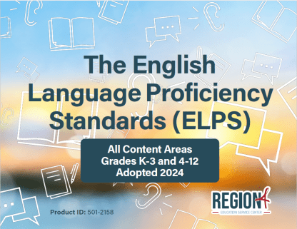 The English Language Proficiency Standards (ELPS) Charts, All Content ...